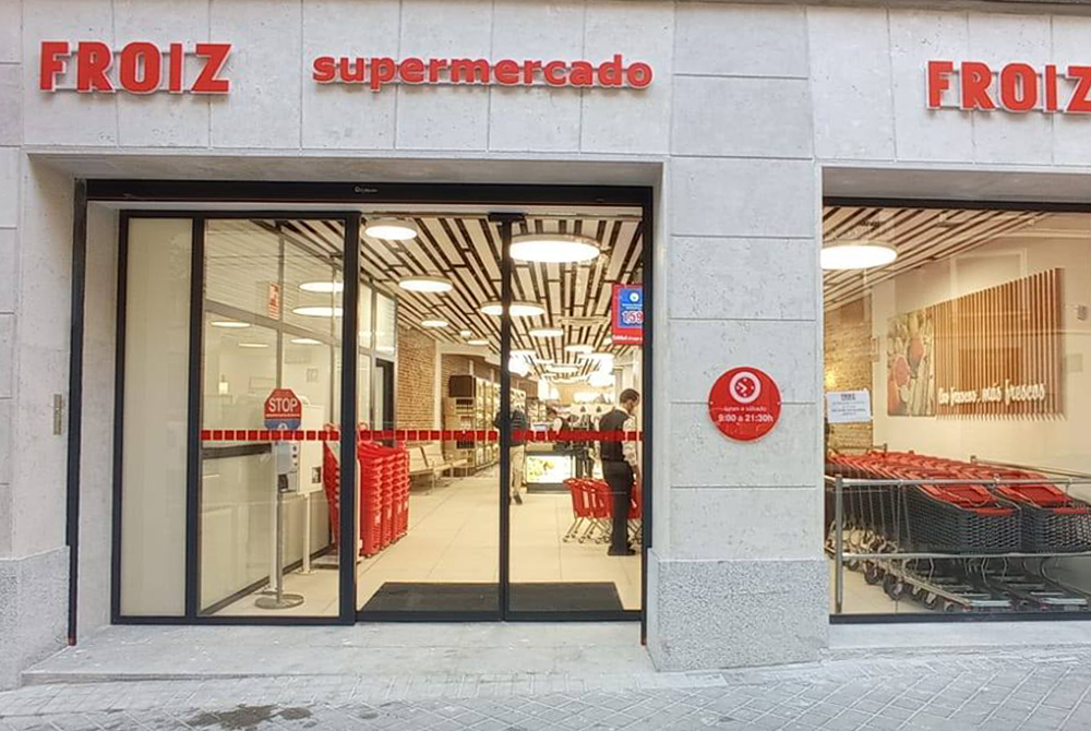 Nuevo supermercado Froiz en la ciudad de Madrid, en el barrio de ...