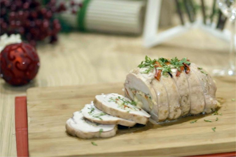 Pechuga de pavo rellena de vegetales y queso | Supermercados Froiz