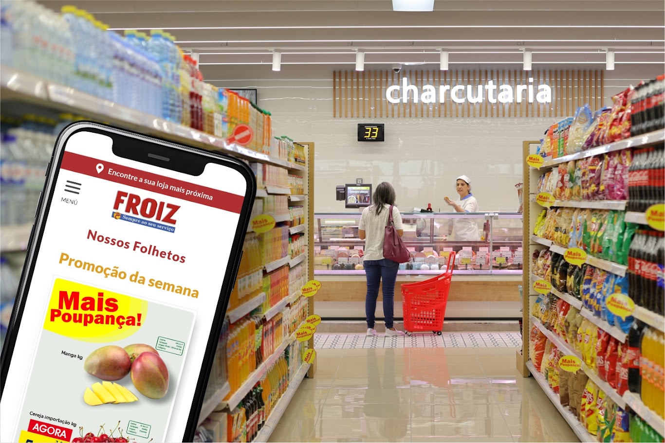 Supermercados Froiz. Siempre a su servicio
